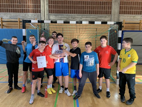 Hallenfußballturnier kurz vor Ostern